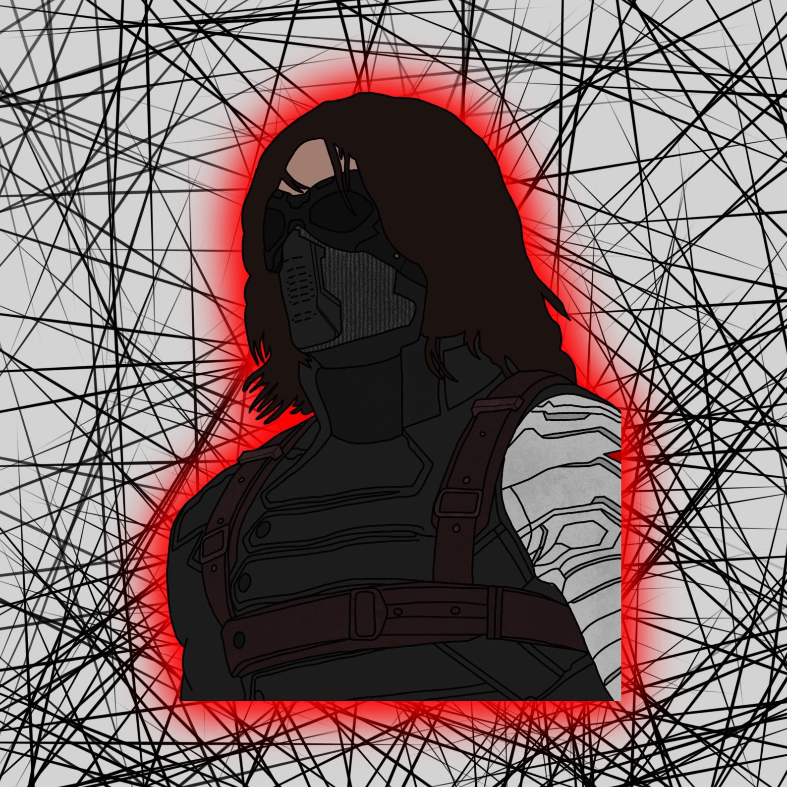 Bucky Barnes/winter Soldier Stickers - Etsy UK