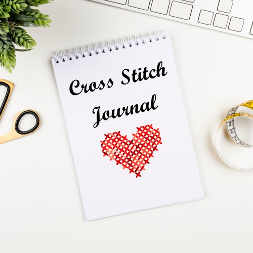 Cross Stitch Journal 17 Pages Journal for Recording Your - Etsy