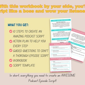 Podcast Script, Podcast Scripting, Podcast Script Template, Podcast ...