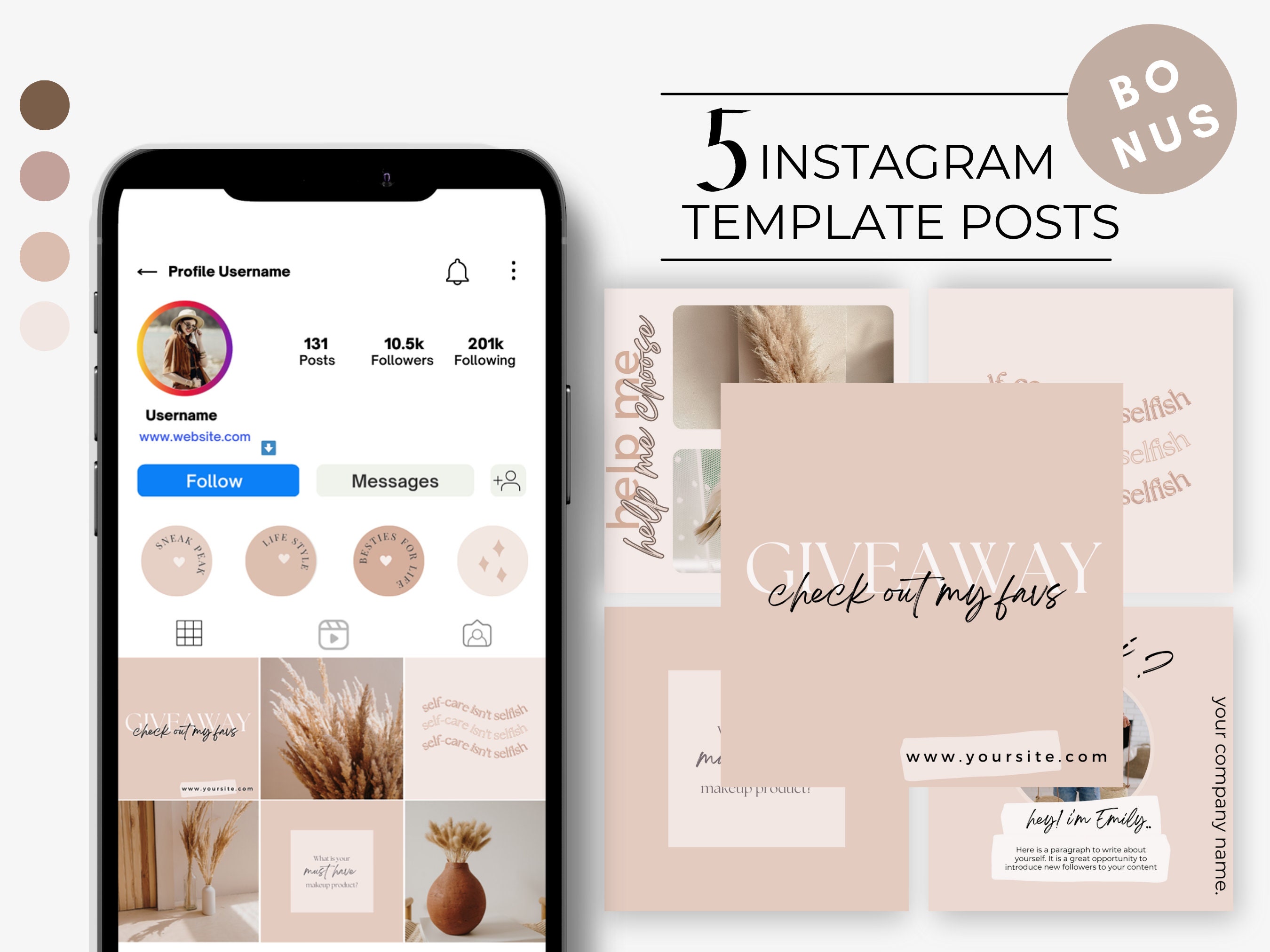 80 Neutral Instagram Highlight Icons, Neutral Story Instagram Covers ...