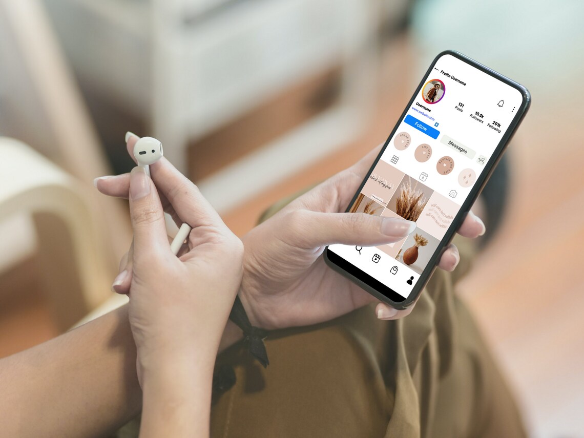 80 Neutral Instagram Highlight Icons, Neutral Story Instagram Covers ...