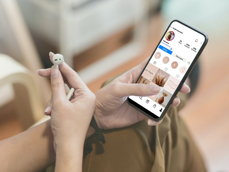 80 Neutral Instagram Highlight Icons, Neutral Story Instagram Covers ...