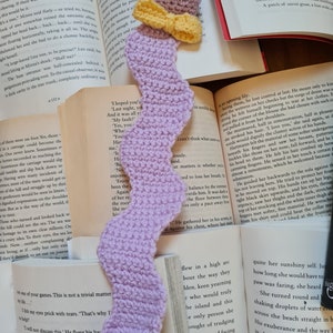 Crochet Bookworm Bookmark - Etsy