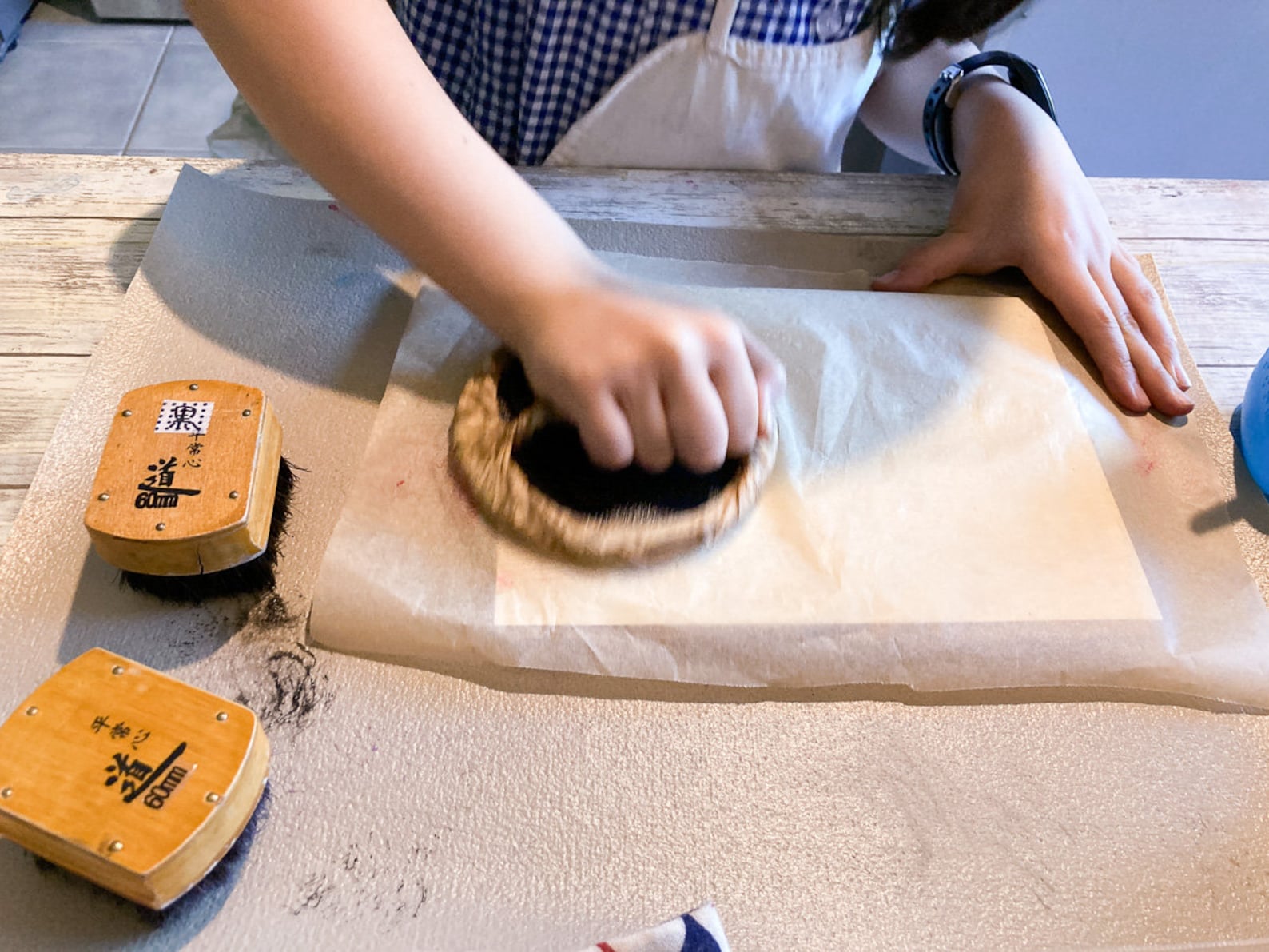 Japanese Traditional Bamboo Baren Hand Printing Tool for Printmaking ...