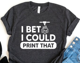 3d Print Shirt - Etsy