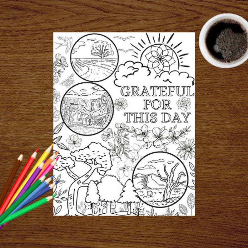 Ascension Coloring Pages 10 Pack - Spiritual Coloring Book - Magical ...
