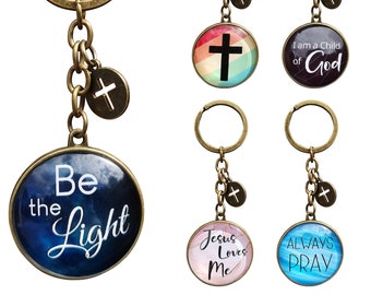 Christian Keychain - Etsy