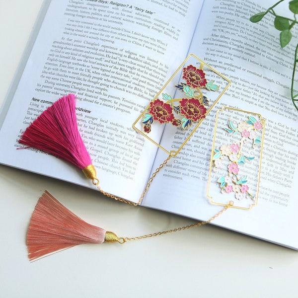 Metal Bookmarks - Etsy