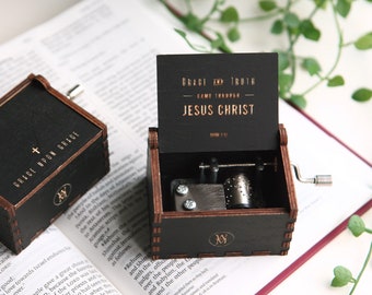 Christian Music Box | Etsy