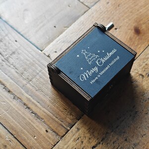 Personalised Gift Wooden Music Box | Christian Gift - Etsy UK