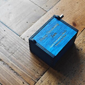 Personalised Gift Wooden Music Box | Christian Gift - Etsy UK