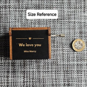 Personalised Gift Wooden Music Box | Christian Gift - Etsy UK