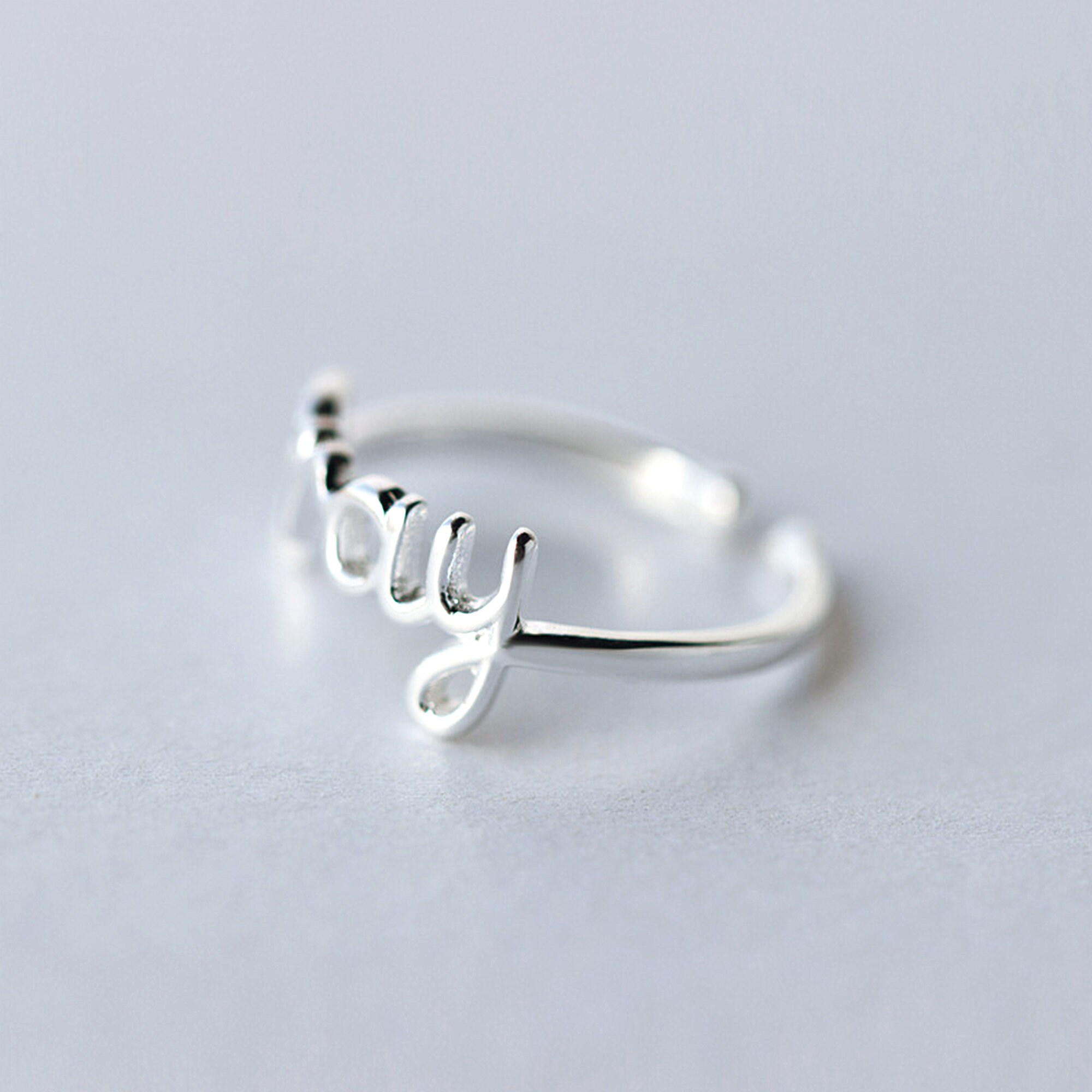 925 Sterling Silver Pray Ring Christian Jewellery Gift - Etsy