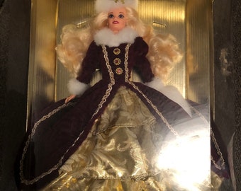 CUSTOM Ornament Made From Happy Holidays Barbie Mrs Claus NEW | Etsy