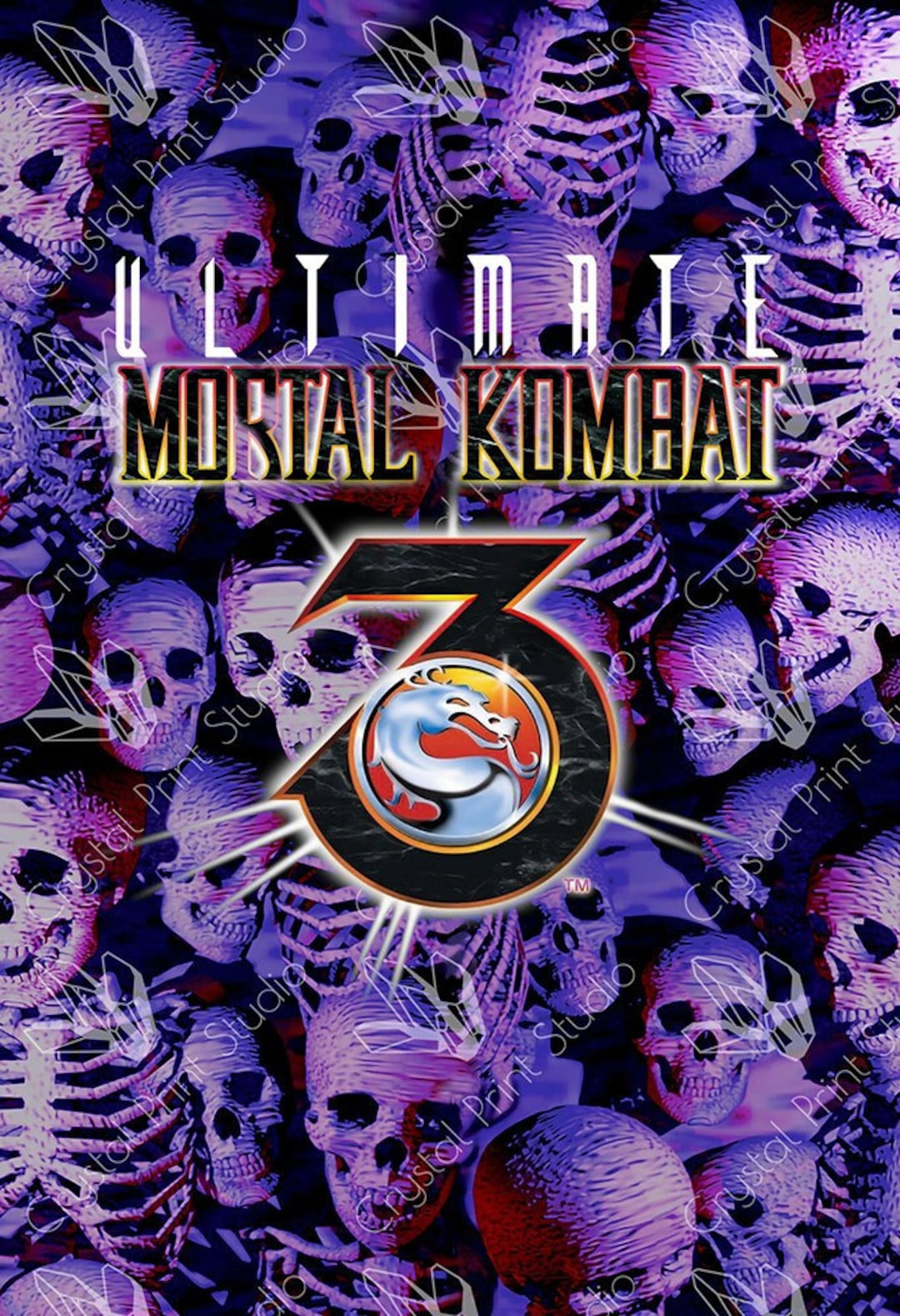 Ultimate Mortal Kombat 3 Art Poster - Etsy