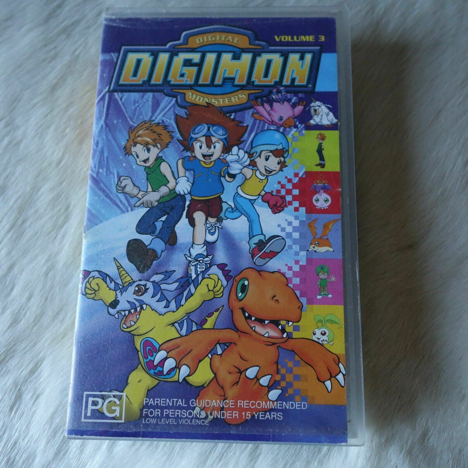 Vhs Digimon Vol 3 Digital Monster Adventure Animation | Etsy