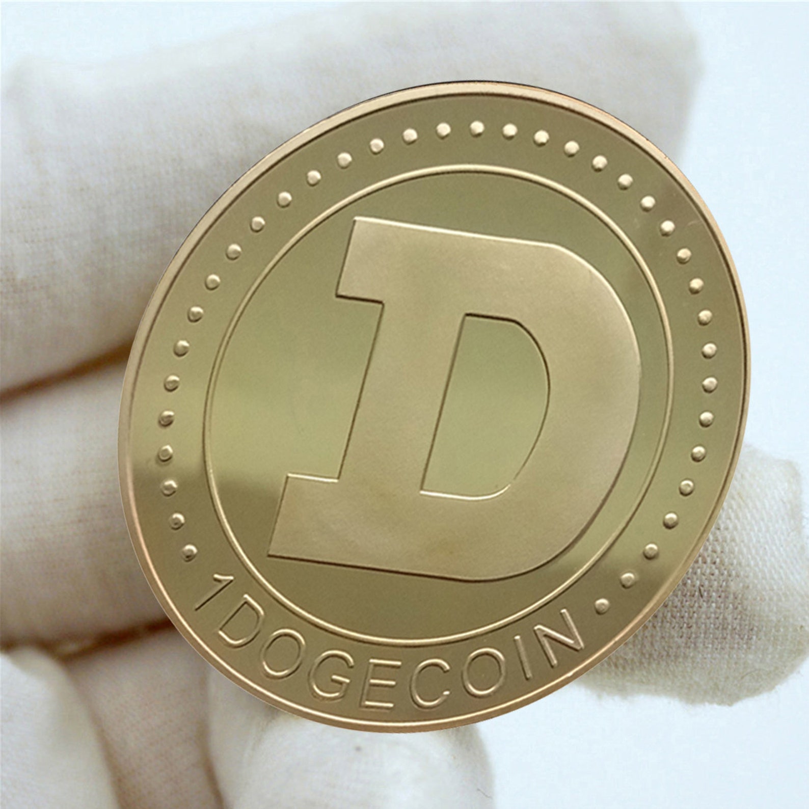 1oz Gold Dogecoin Commemorative Coin Gold Plated Doge Coin | Etsy