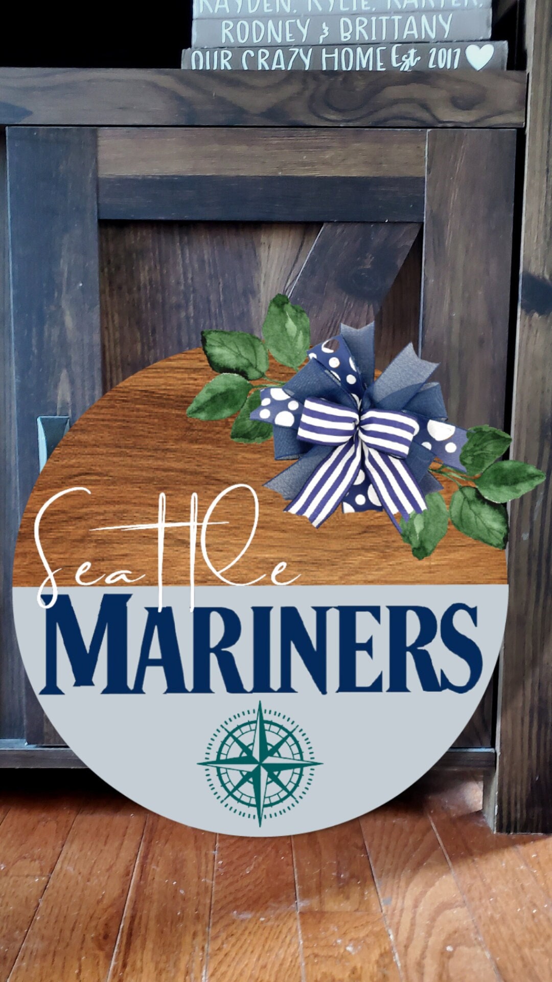 MLB Seattle Mariners Sign Perfect Baseball Season Front Door Decor - Etsy