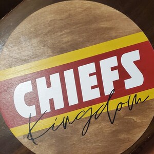 Home Sweet Arrowhead: Kansas City Chiefs Football Sign for NFL ...