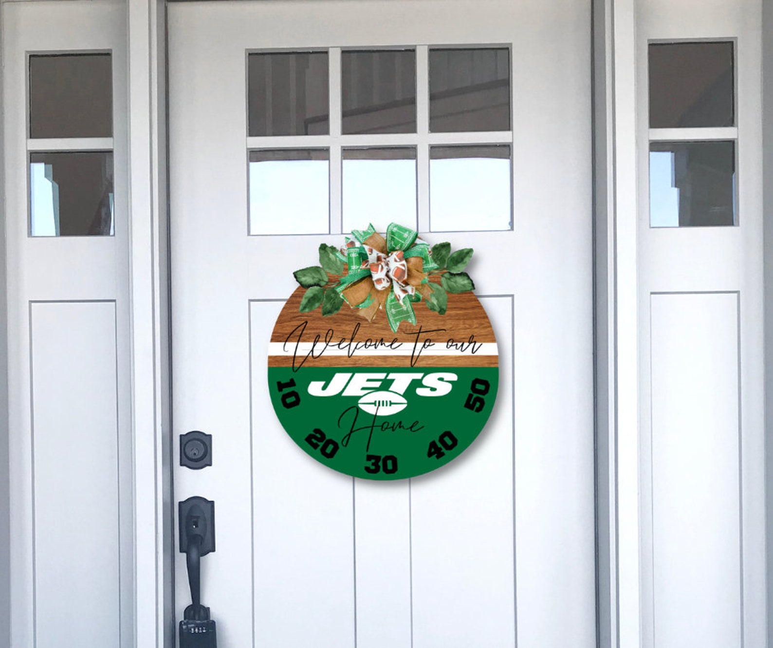J-E-T-S NY Jets Welcome Sign: Add a Touch to Your Home With This Nfl ...