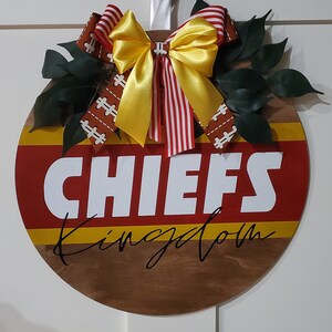 Home Sweet Arrowhead: Kansas City Chiefs Football Sign for NFL ...