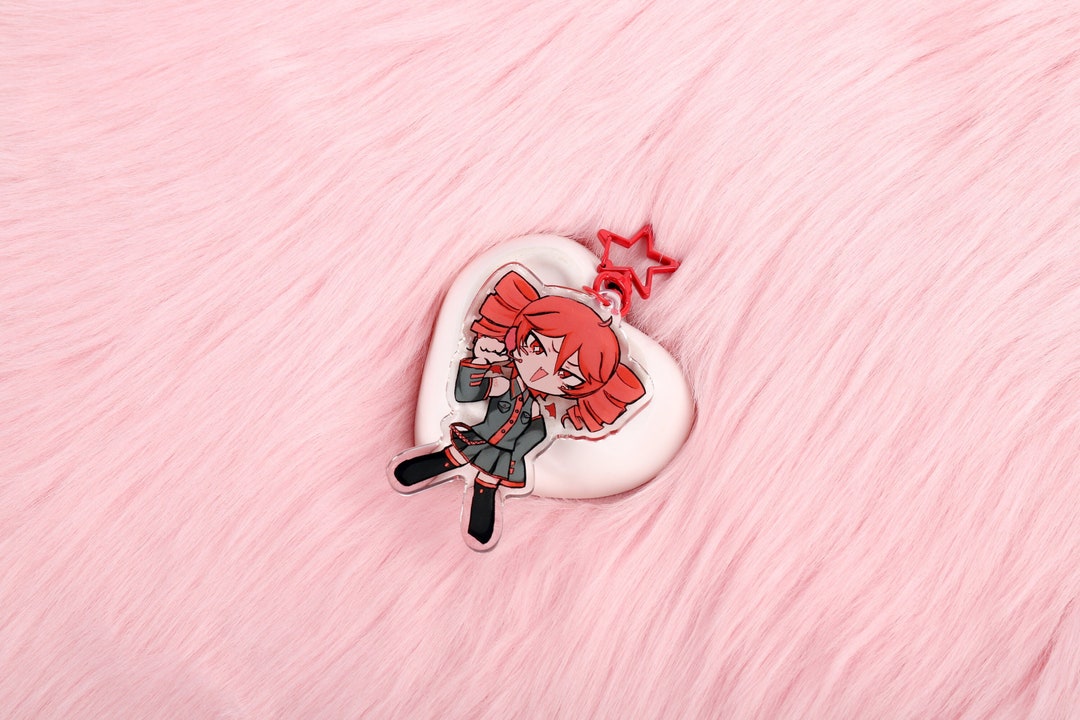 KASANE TETO Epoxy Keychain PASUYUME Utau Vocaloid - Etsy
