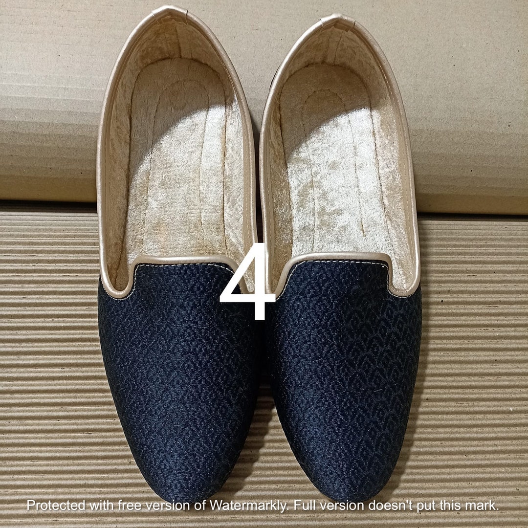Handmade Black Mojari Shoes for Men – Traditional Ethnic Jutti, Classic ...