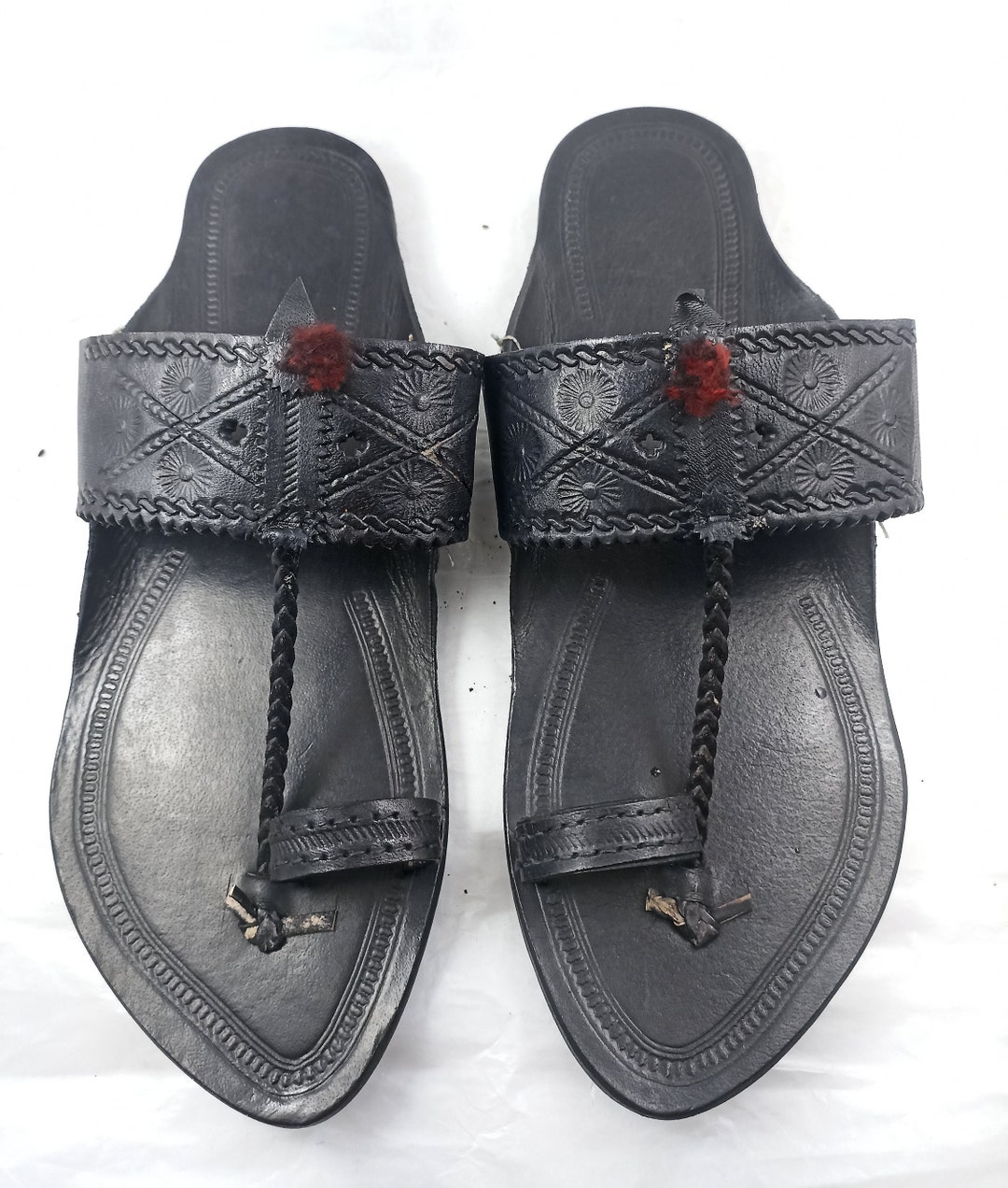 Unisex Kolhapuri Sandal Handmade in India, Hippie Boho Style ...