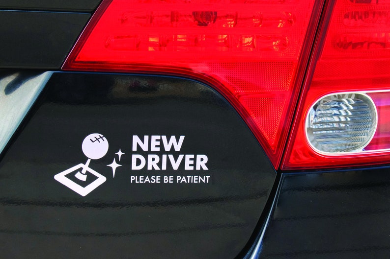 NEW DRIVER Sticker - Etsy