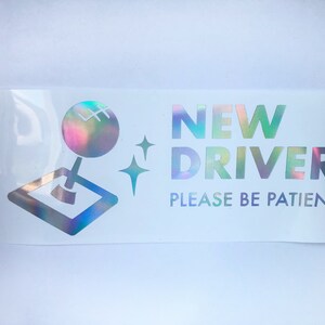 NEW DRIVER Sticker - Etsy
