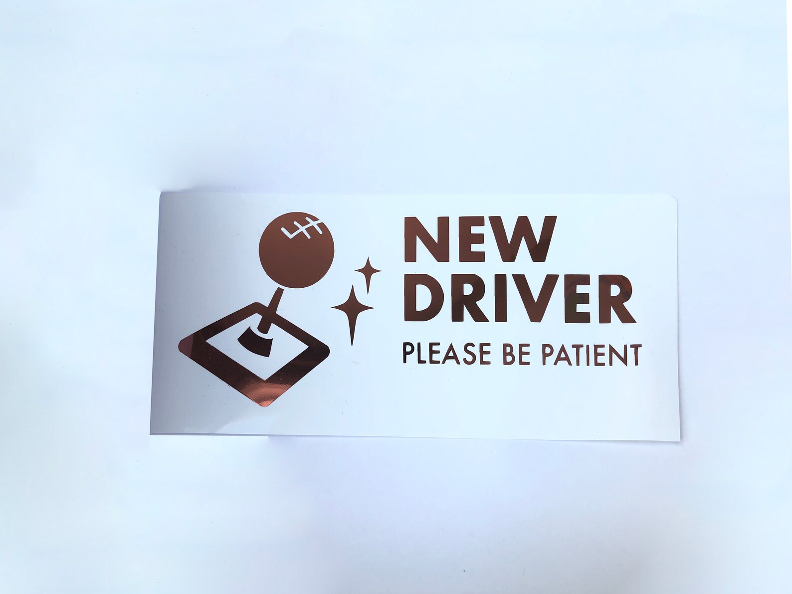 NEW DRIVER sticker | Etsy