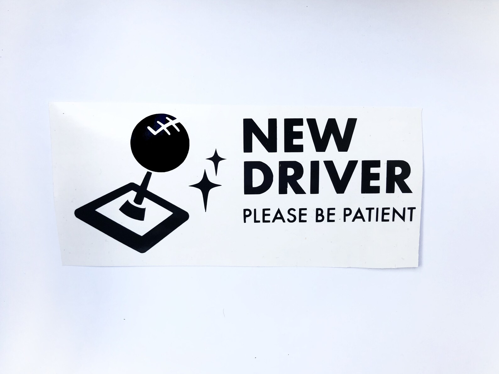 NEW DRIVER sticker | Etsy