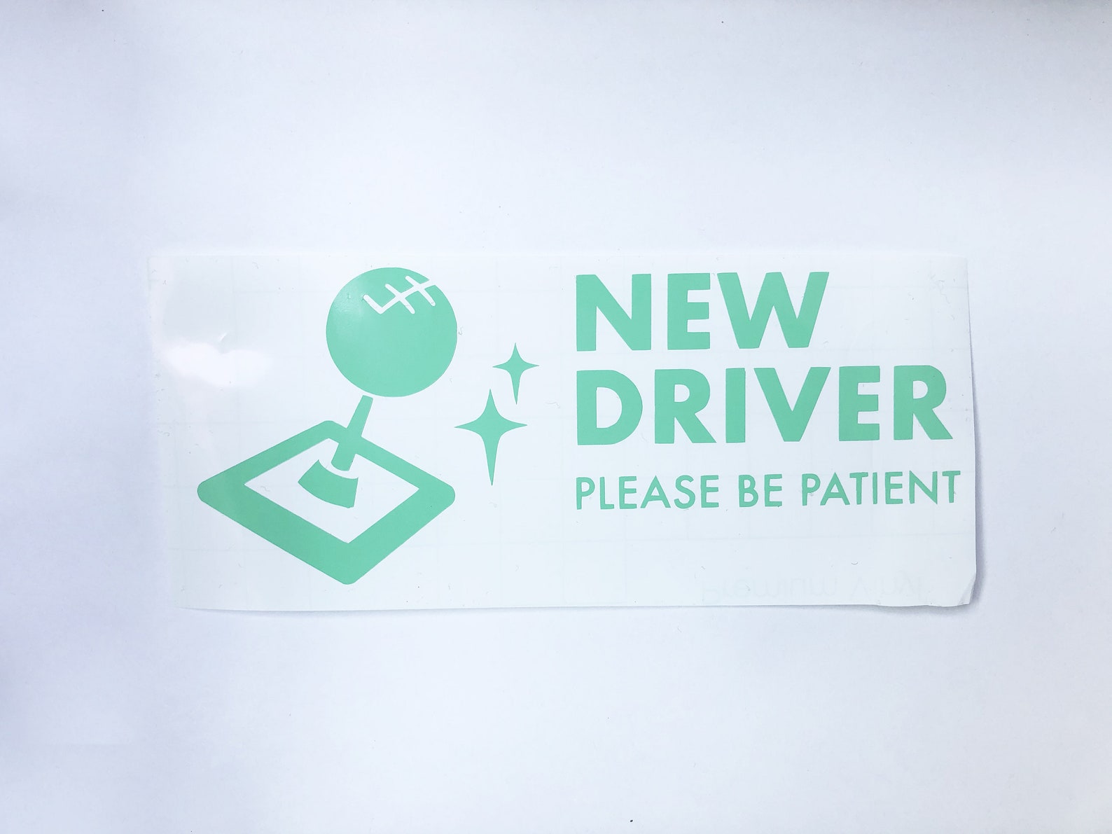 NEW DRIVER sticker | Etsy