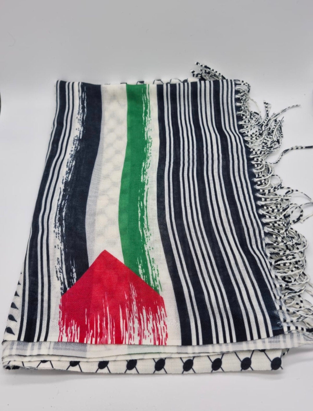 Palestine Hijab Shawl Keffiyeh Hijab Scarves Scarfs - Etsy