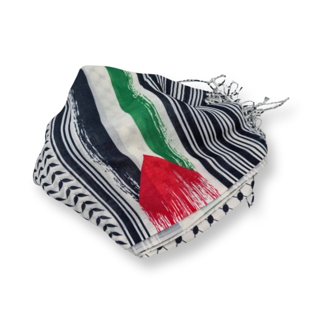 Palestine Hijab Shawl Keffiyeh Hijab Scarves Scarfs - Etsy