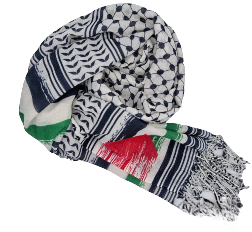 Palestine Hijab Shawl Keffiyeh Hijab Scarves Scarfs - Etsy
