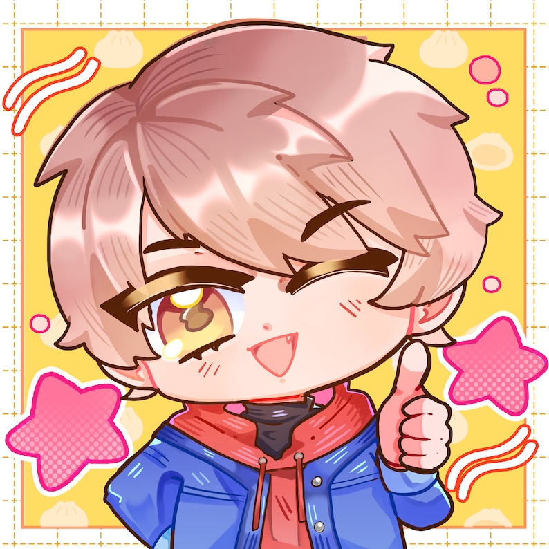 Custom Chibi Icon Couple, Cute Anime Chibi, Chibi Couple, Custom Chibi ...