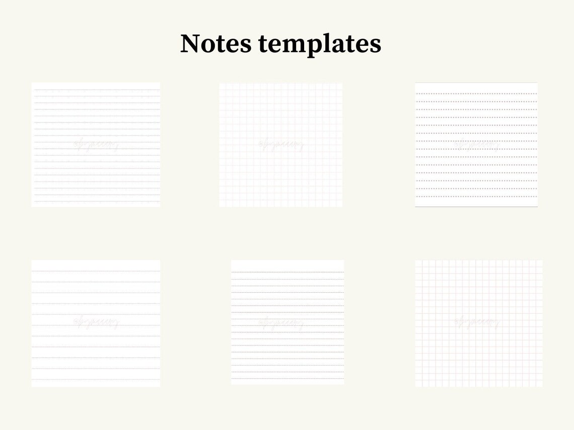 Daily Sticky Notes Templates | Digital and Printable | Editable on ...