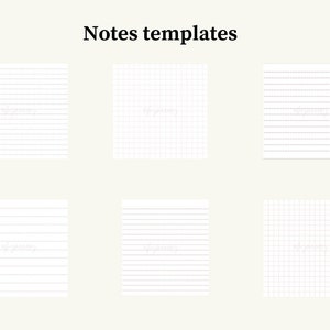 Daily Sticky Notes Templates | Digital and Printable | Editable on ...