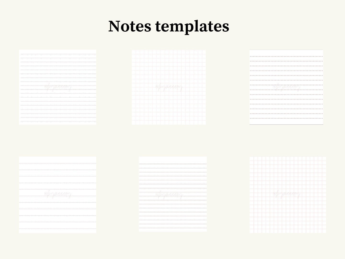 Daily Sticky Notes Templates | Digital and Printable | Editable on ...