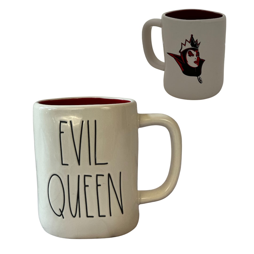 Rae Dunn Disney Villains Snow White Evil Queen Double Sided Mug, Great ...