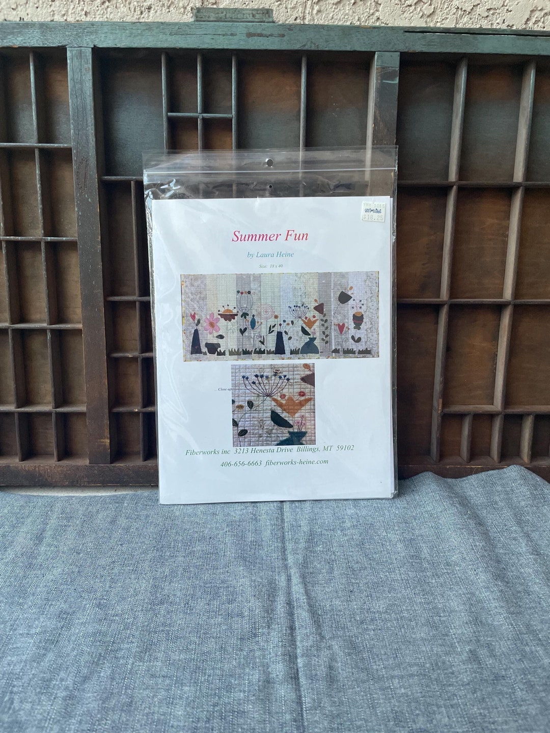 Summer Fun Stitchery. Laura Heine. Pattern. Quilting. Hand Embroidery ...