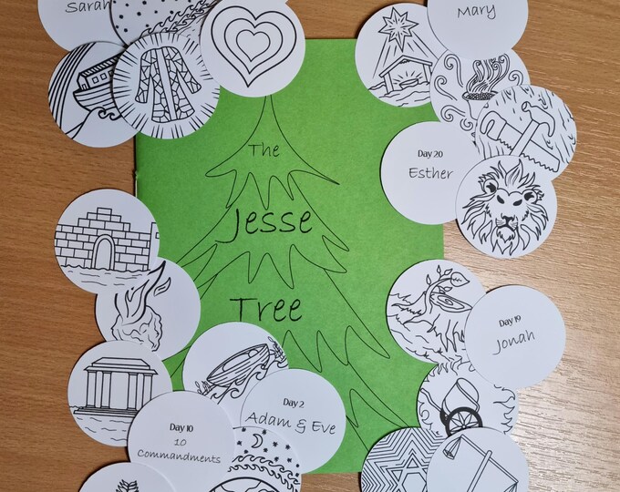 Jesse Tree Digital Download - Etsy