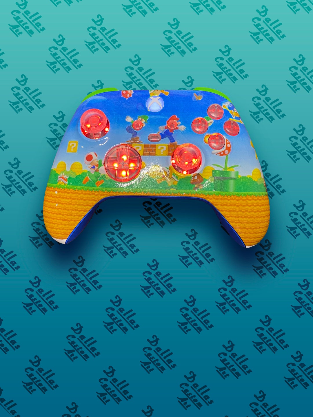 Super Mario Bros Xbox Series Controller - Etsy