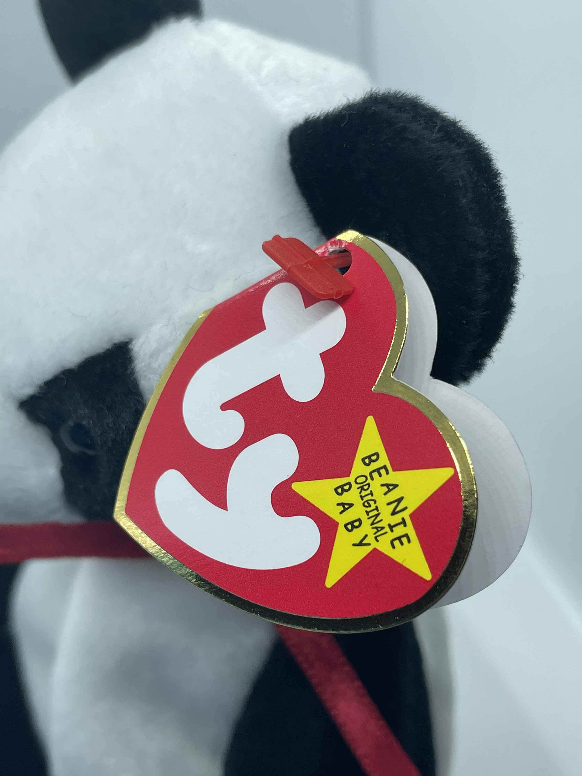 Raro TY Beanie Bebé 1997 Fortune Bear Panda - Etsy España