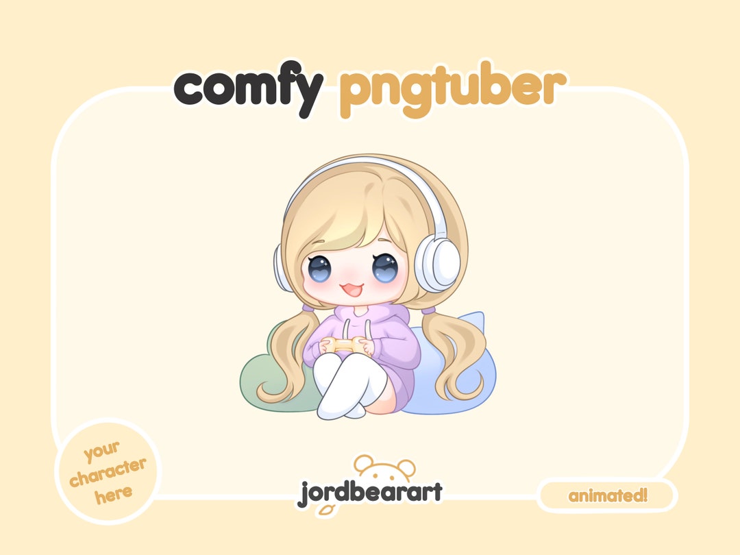 Custom YCH Pngtuber Reactive Chibi Compatible With Veadotube Mini ...