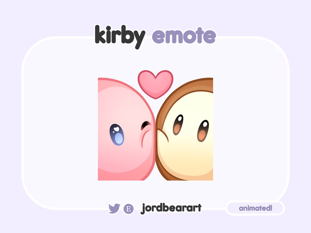 Cheeky Love Pink Ball Cute Cheek Press Character Emote Ready to Use for ...