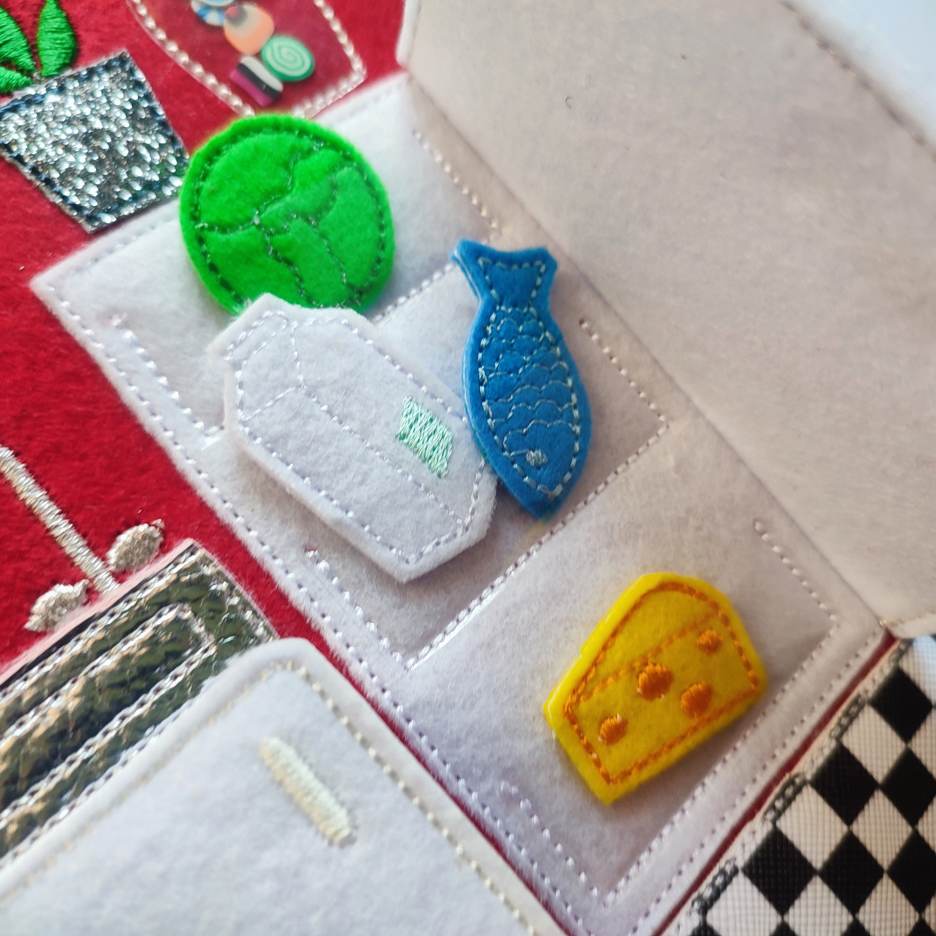 Dollhouse Boy Quiet Book Page Embroidery Design, Boy Toddler Quiet Book ...