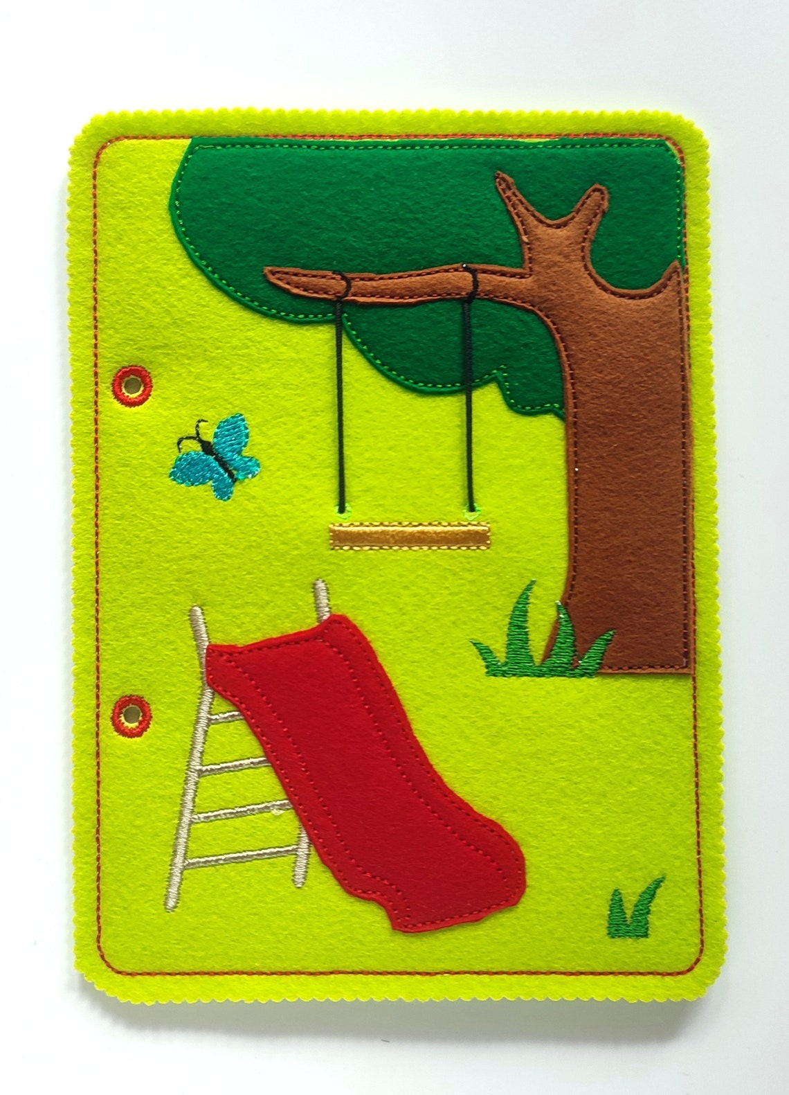 Boy Dollhouse Quiet Book Page Embroidery Design, Toddler Quiet Book ...
