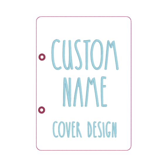 Custom Quiet Book Cover Design Toddler Quiet Book Pattern in - Etsy